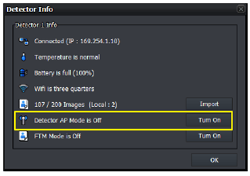 How to Activate Detector AP Mode – Vieworks Support